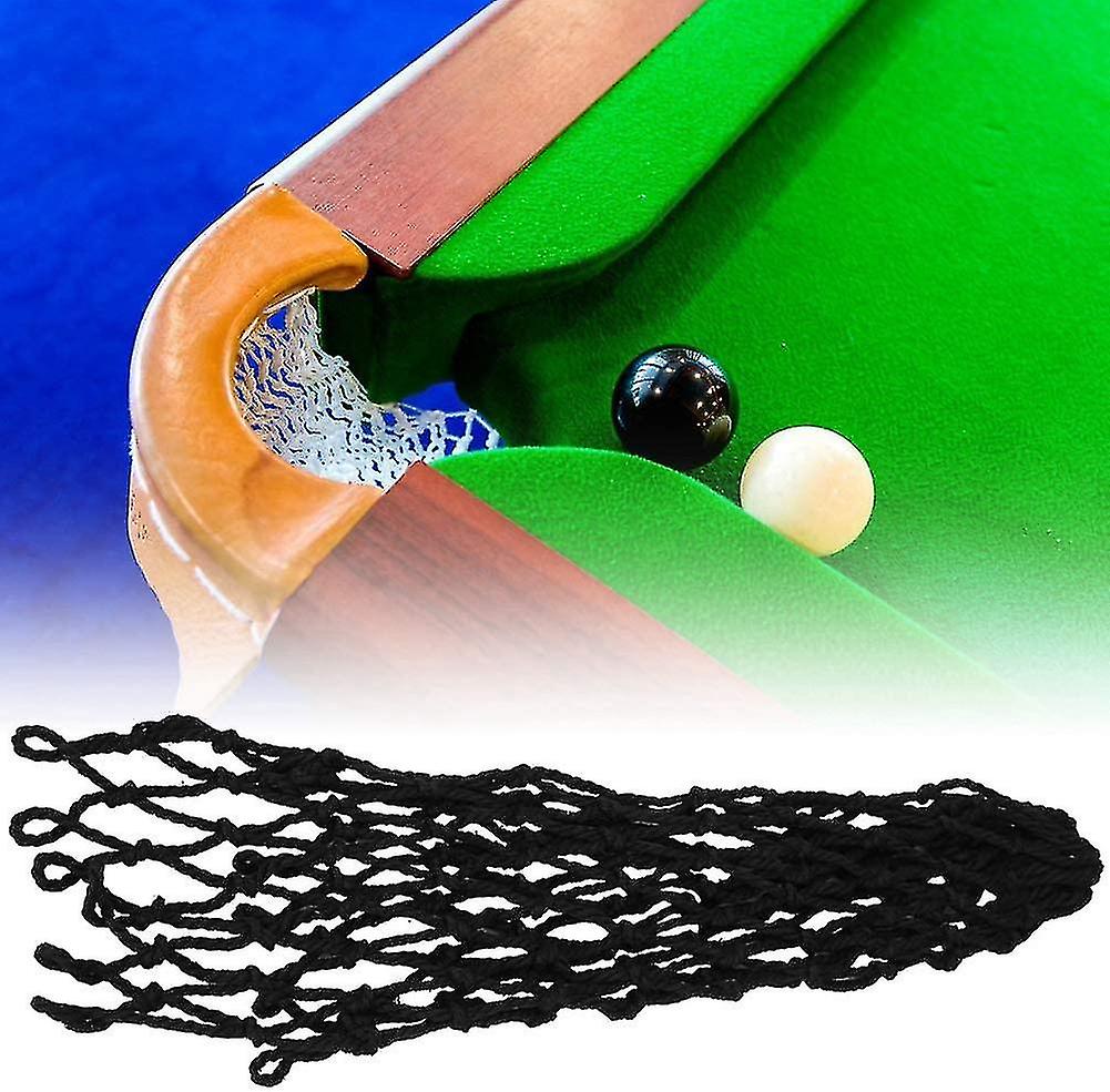 6pcs Billiards Net Hollow Out Pool Table Pocket Nets For Billiards Trainning Spair Table Bag ...