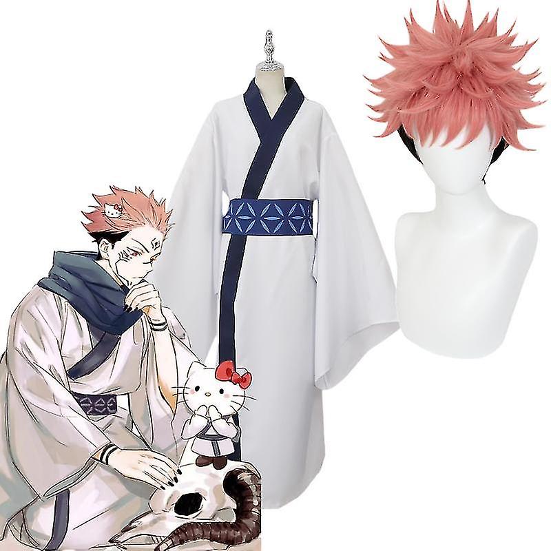 Anime Jujutsu Kaisen Itadori Yuji Ryomen Sukuna Cosplay Adult Outfits ...
