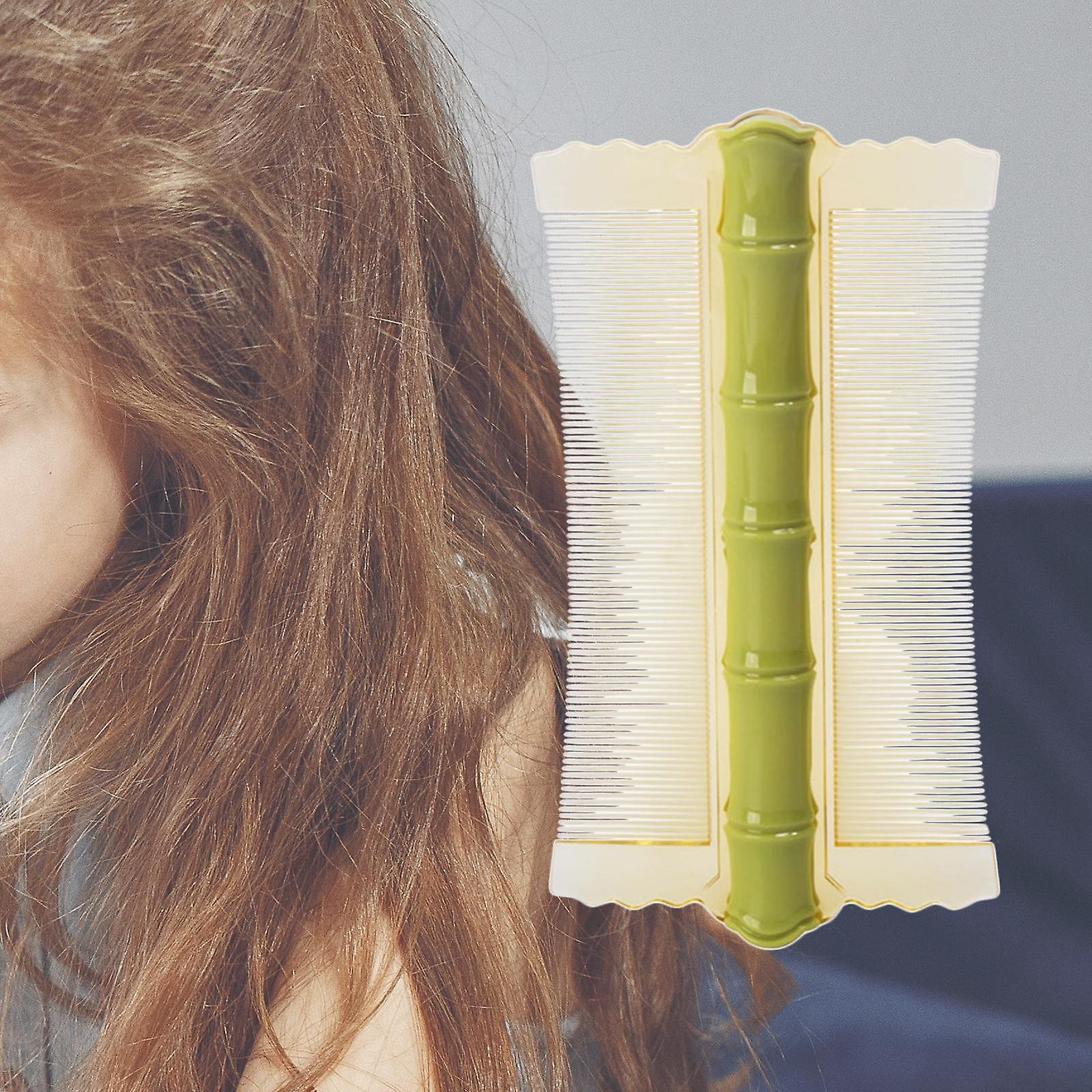 Hair Nit Combs Head Lice Comb, Fine Tooth, Remove Hair Nits, Double Sided, Lice Removal Comb for ...