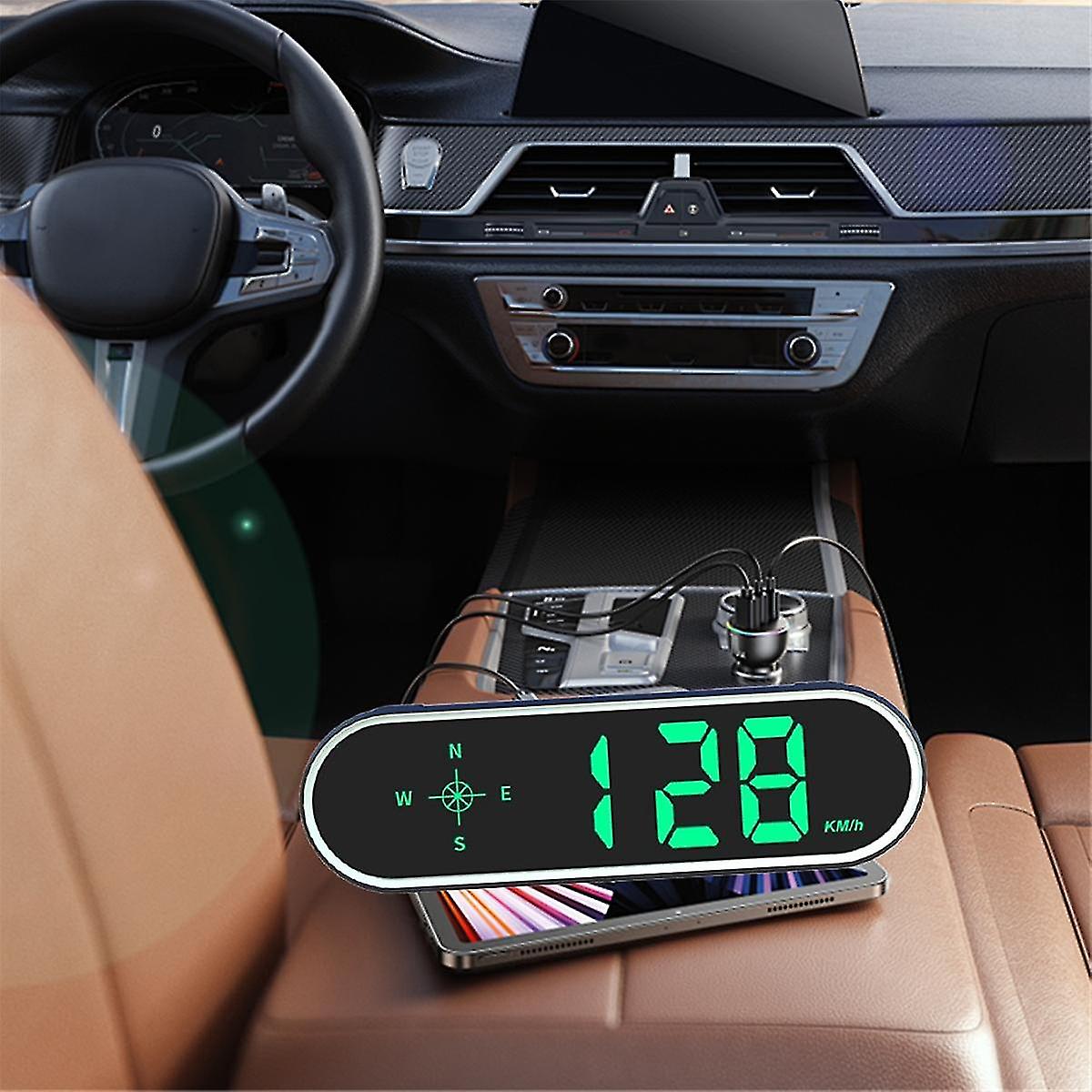 HUD GPS Speedometer Universal Car Heads-Up Display Speed Meter with ...