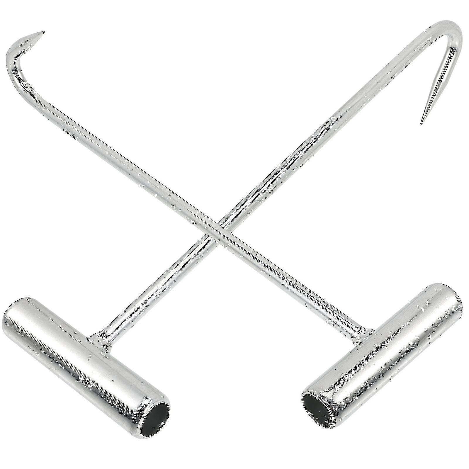 2 Pcs Xtool Manhole Lift Hooks Lifter Hook Door Lifting Hook Manhole ...