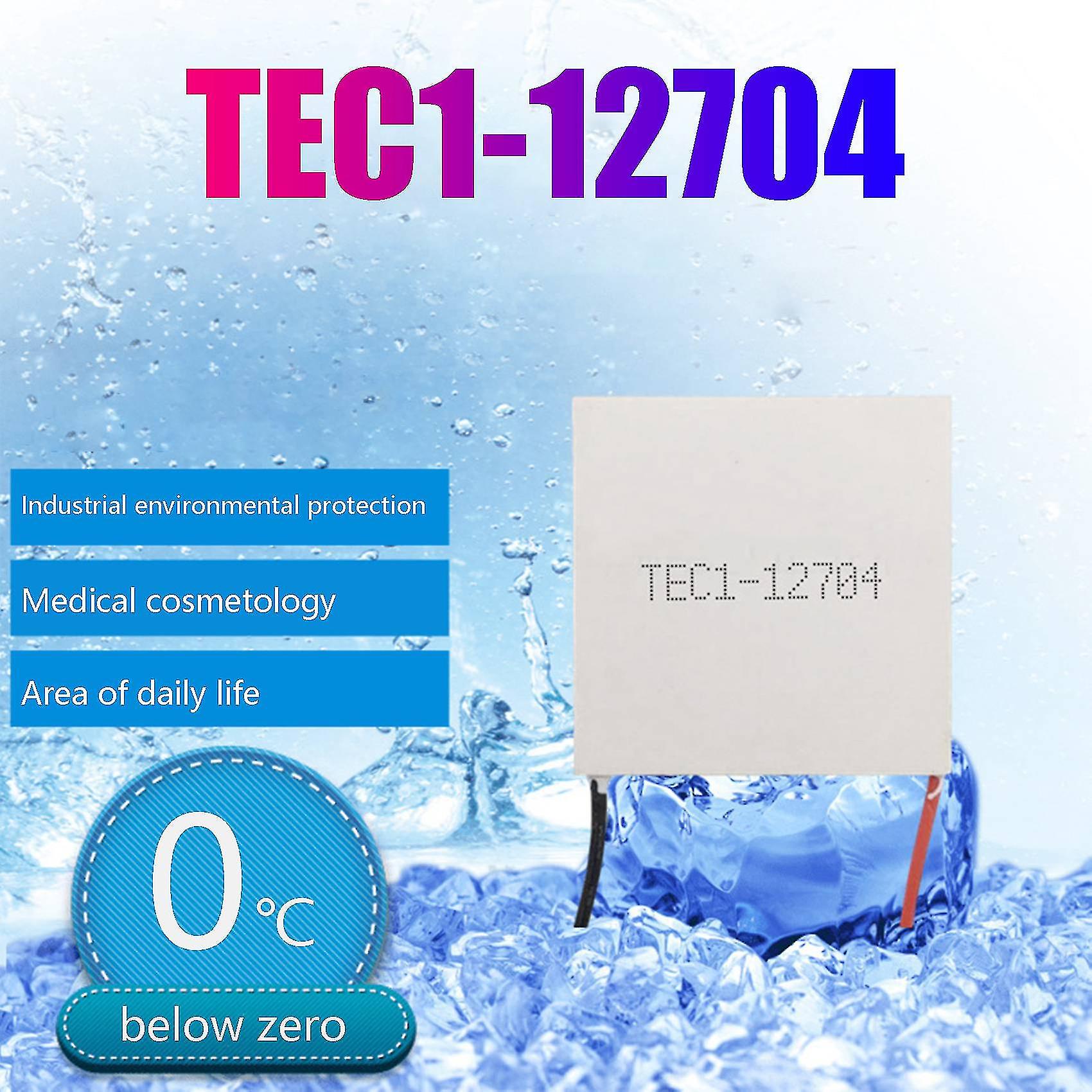 Tec1-12704 Thermoelectric Cooler Peltier 30mmx30mm Tec1 12704 Elements ...