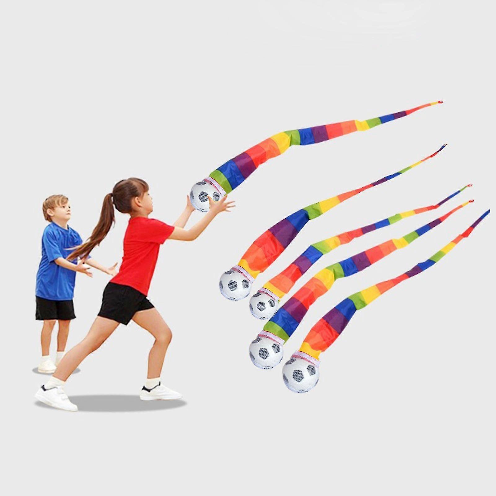 Rainbow Sky Tails Ball Rainbow Catch Tail Ball Educational Sports ...