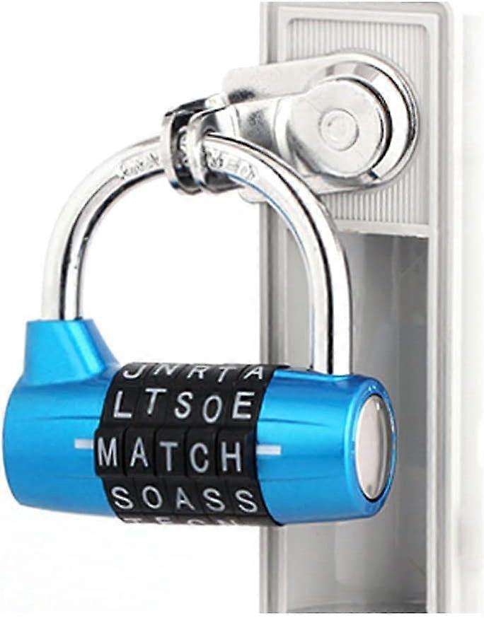 5 letter combination lock, directional lock, padlock letter code, word ...