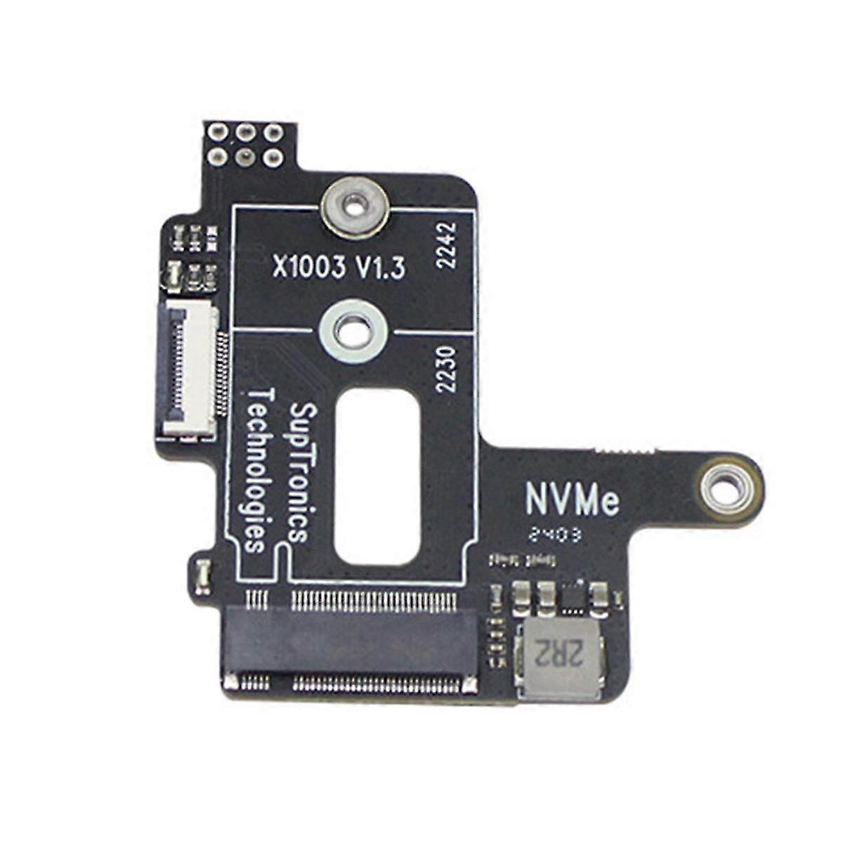 For 5 PCIe to M.2 NVMe HAT+Radiator SSD MINI Adapter Board for 2242 ...