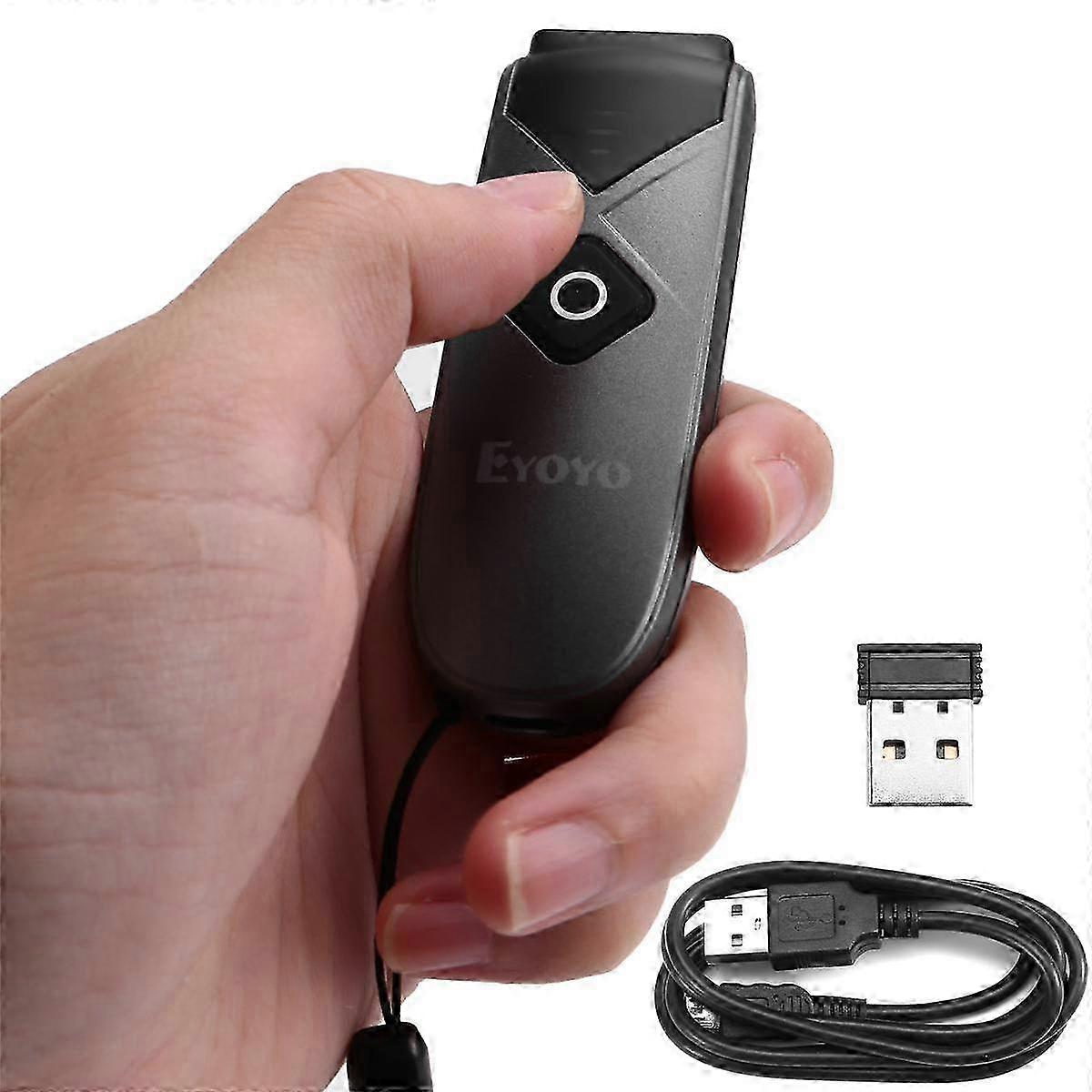 Mini Portable 1D 2D Bluetooth 2.4G Barcode Scanner QR Code Screen Image ...