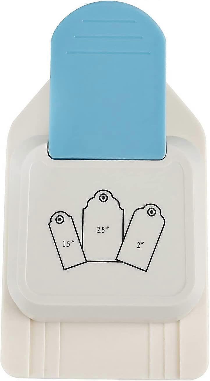 Label Punch, 3 in 1 Craft Paper Punch Punches for Book Mark Card Making ...