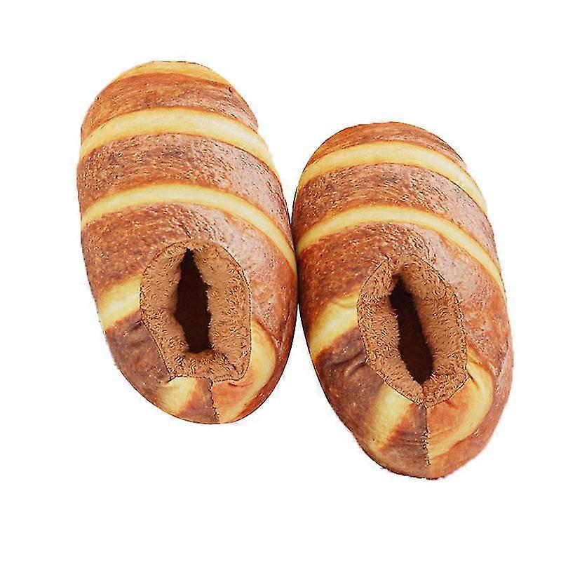 Creativity Simulation Bread Home Shoes,slippers (suitable For Size 36 ...