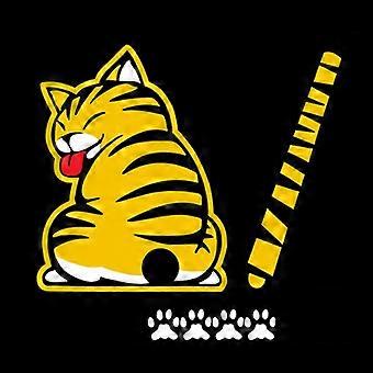 Car Stickers Cartoon Cats Moving Tail Rear Window Wiper Reflective ...