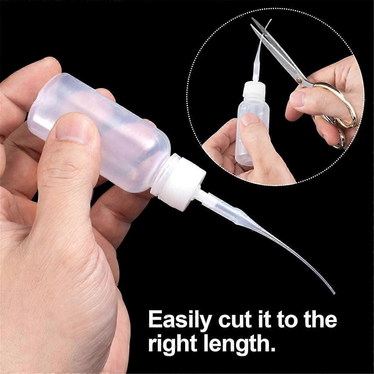 300Pcs Glue Tips Compatible for CA, Plastic Precision Extender Applicator Dispensing Adhesive ...