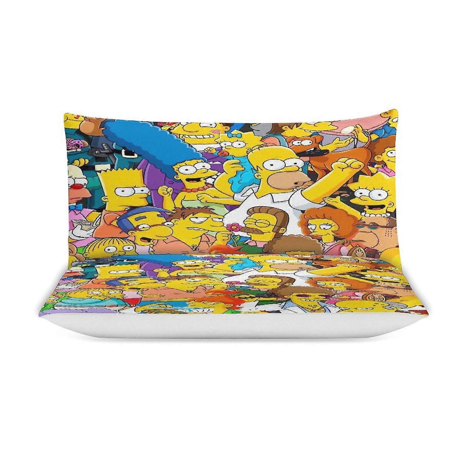 x332 The Simpsons Bed Duvet Cover Microfiber Bedding Sets 3D Printed ...