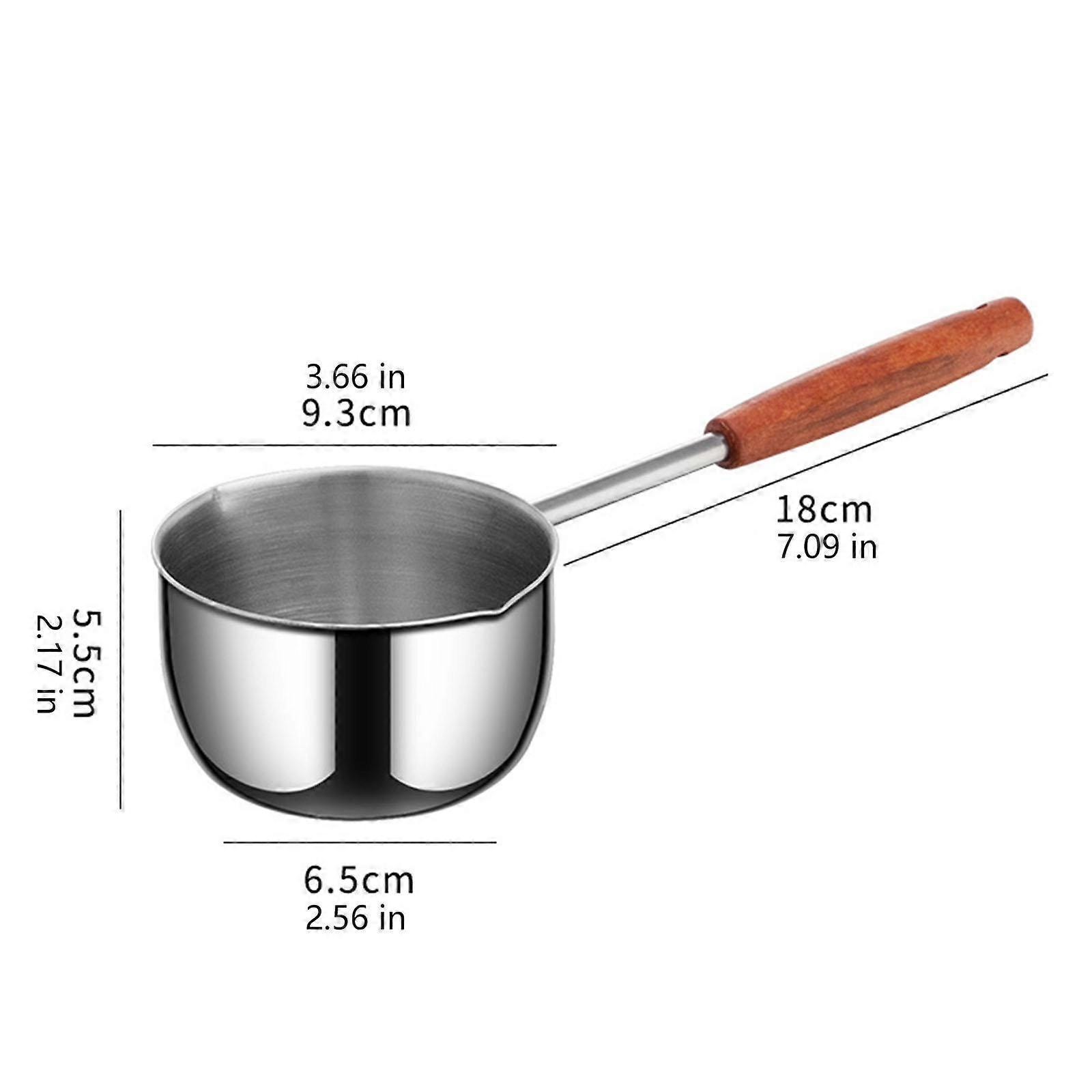 Hot Oil Pan Multipurpose Stainless Steel Melting Pot for Kitchen Home ...