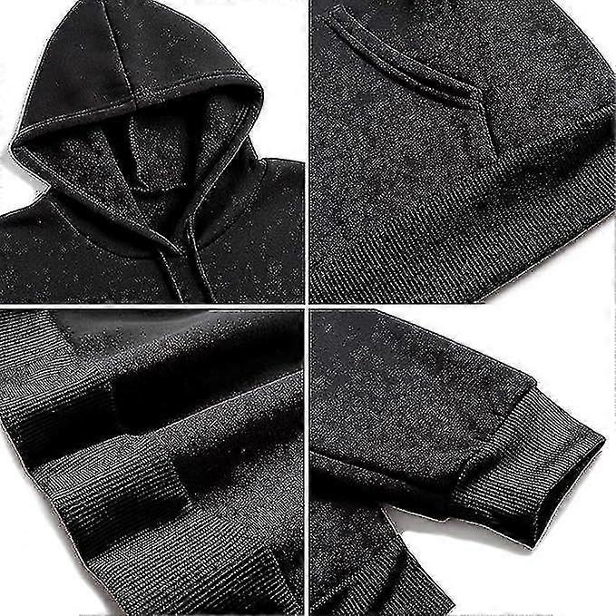 Men's Minus-two Zip Hoodie, Hip Hop Streetwear Casual Jacket, Unisex ...