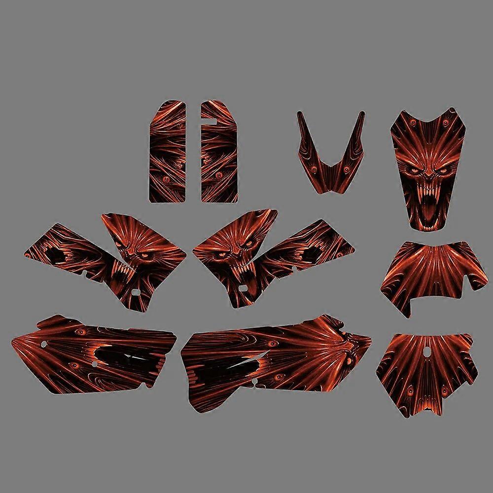 Motocross Full Fairing Background Graphics Sticker Decal for KTM 125 ...