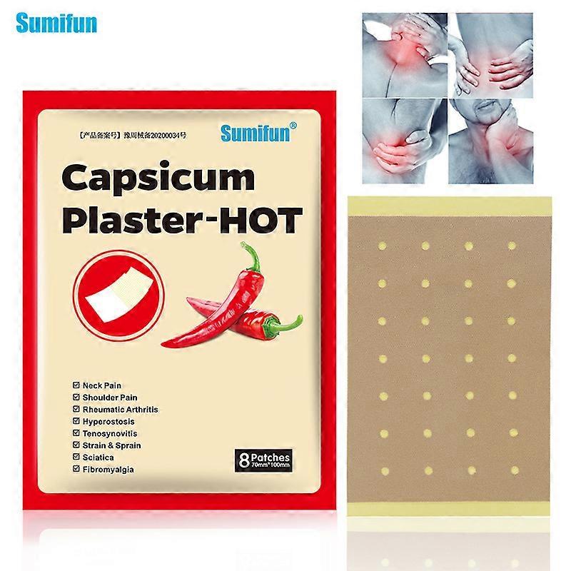 Pain Relief Plaster Chili Patch 8 Patch Bags Plaster Patch | Fruugo SE