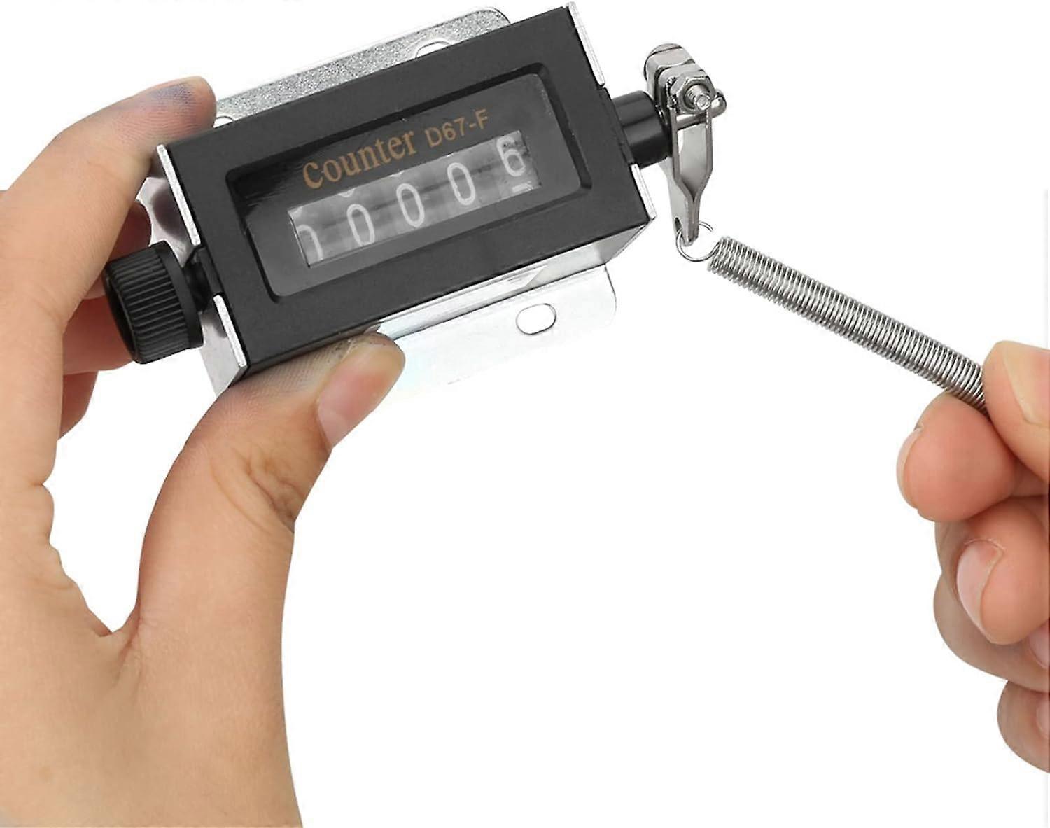 1pcs Manual Counter 5-Digit Mechanical Resettable Mechanical Counter ...