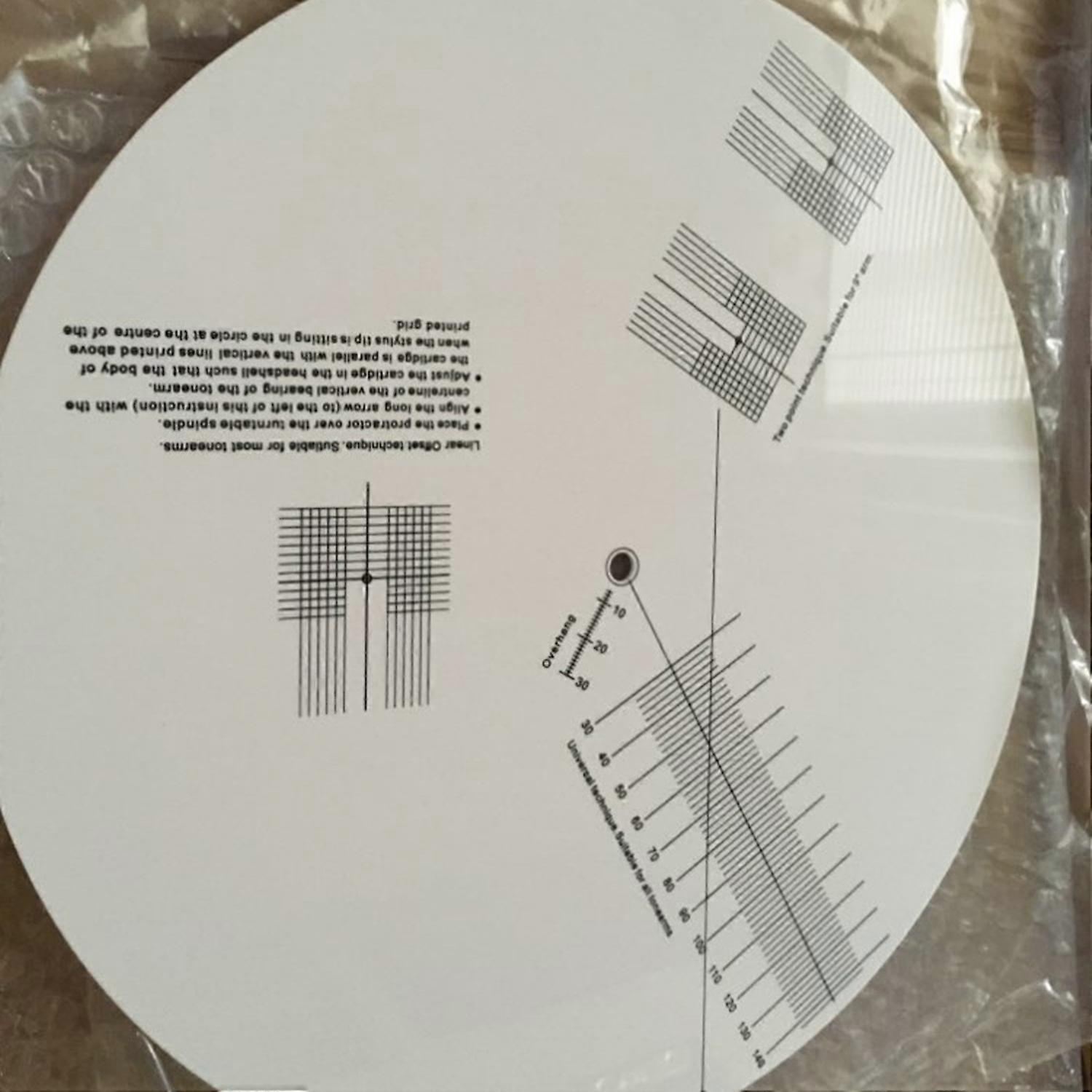 Anti-Sliding LP Vinyl Record Pickup Calibration Plate Distance Gauge ...