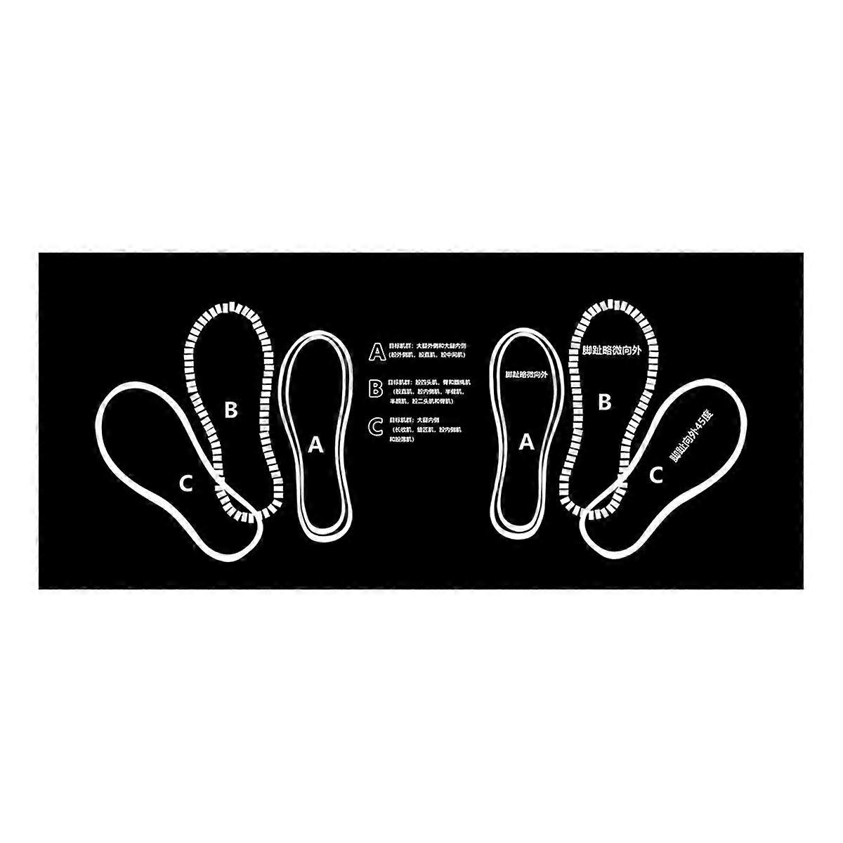 Squat Mat,Squat Step Positions Knee Mat Msquat Mat with Foot Position ...