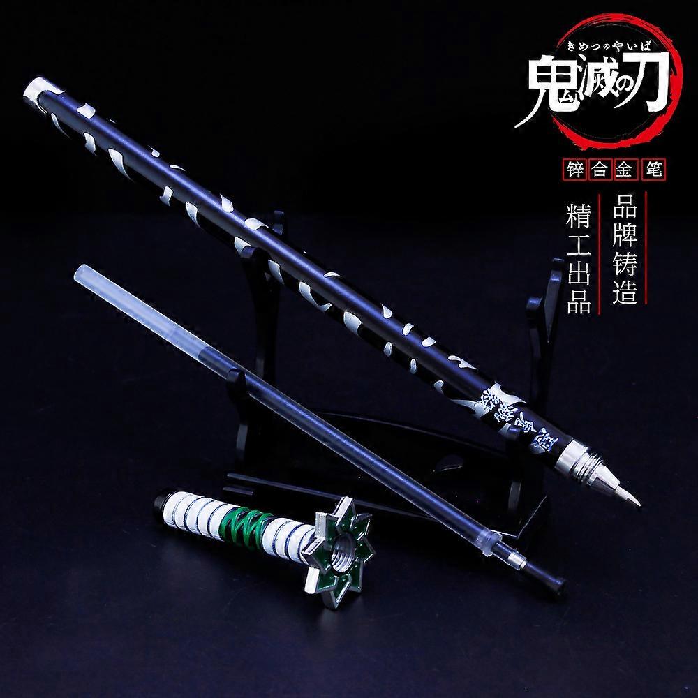 255mm Demon Slayer Shinazugawa Sanemi Anime Bamboo Tube Weapon Shuriken ...