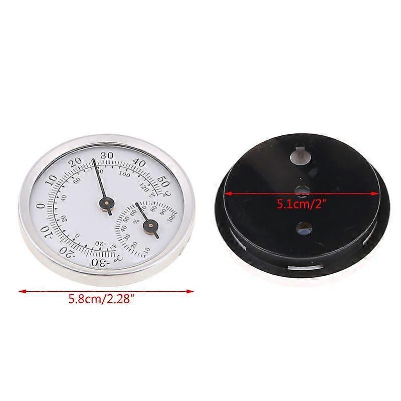 Wall Mounted Temperature Humidity Meter Thermometer & Hygrometer For ...