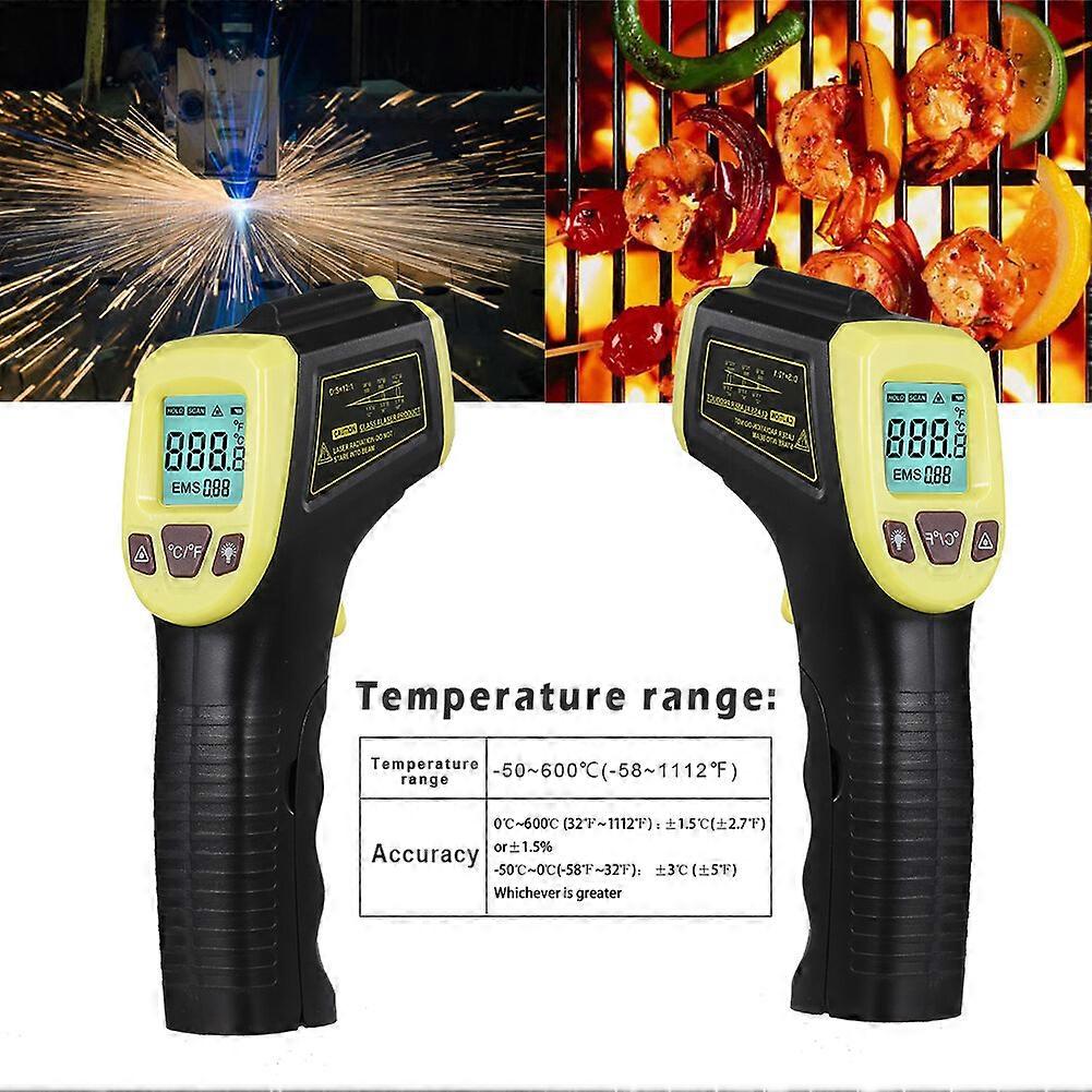 Temperature Tester Guns Non-Touch Non-Contacting Digital IR Laser ...