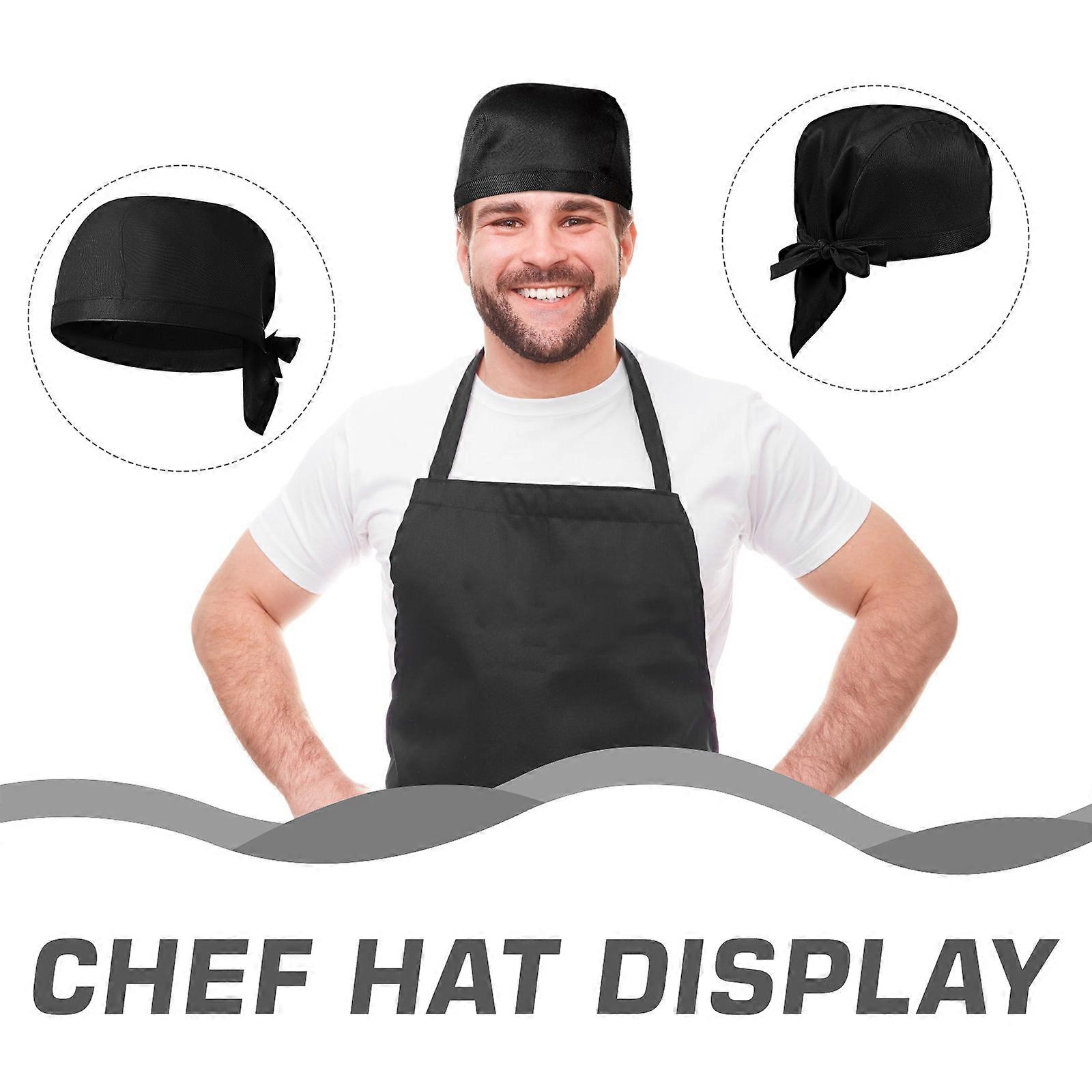 2pcs Chef Hats Adjustable Chef Caps Kitchen Restaurant Men Women Chef ...