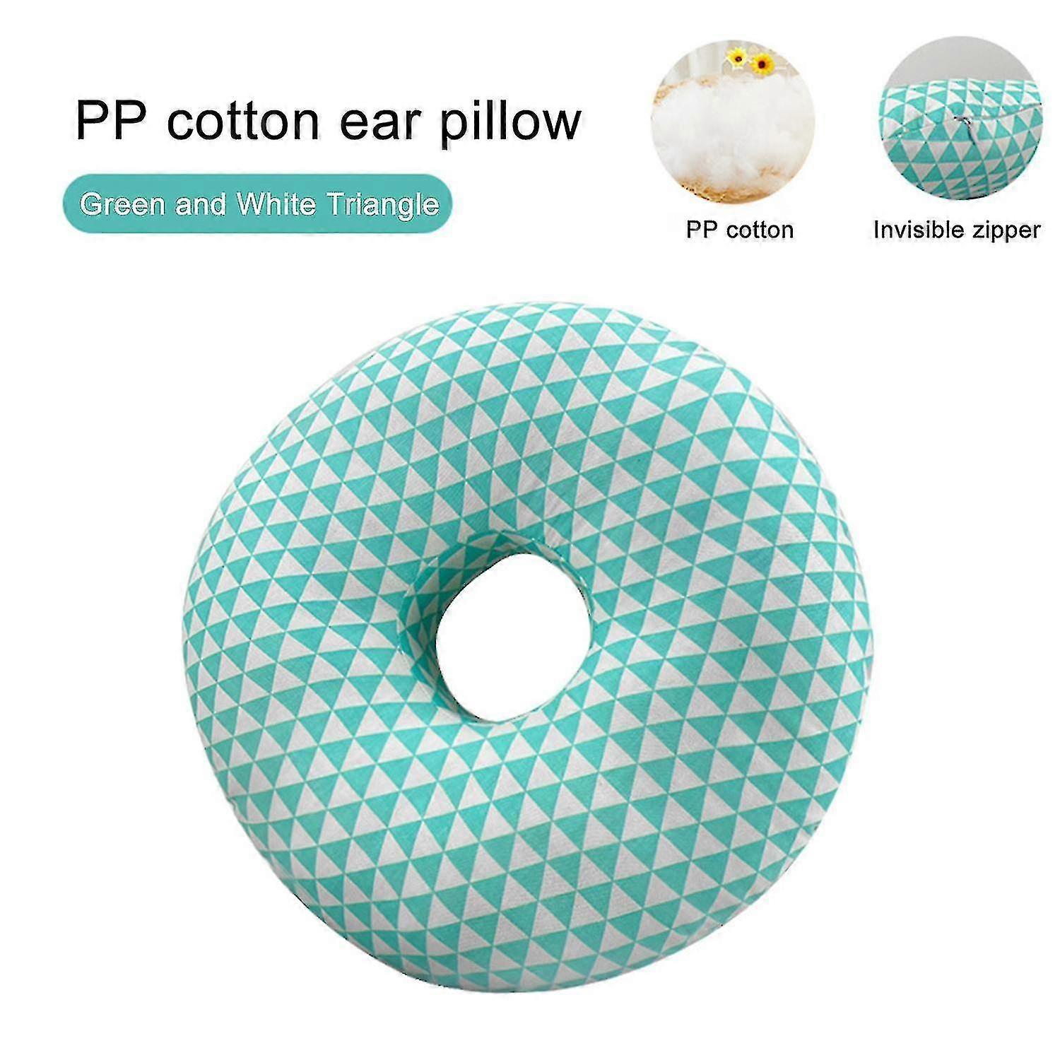 Piercing Pillow Side Sleeping Ear Pain Relief Pressure Reduction Soft ...