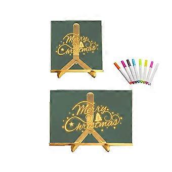 LED Note Board With Colors Lighted Acrylic Drys Erases Board Acrylic ...