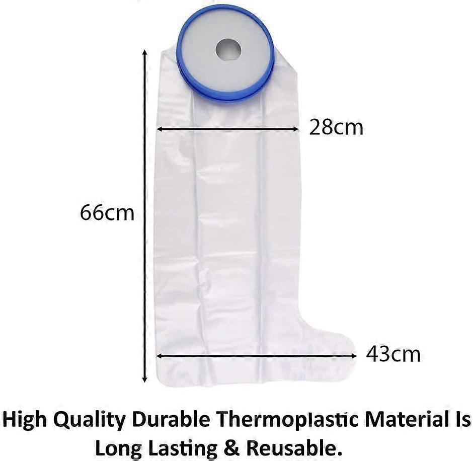 Adult Short Waterproof Leg Cast and Bandage Protector Designed to ...