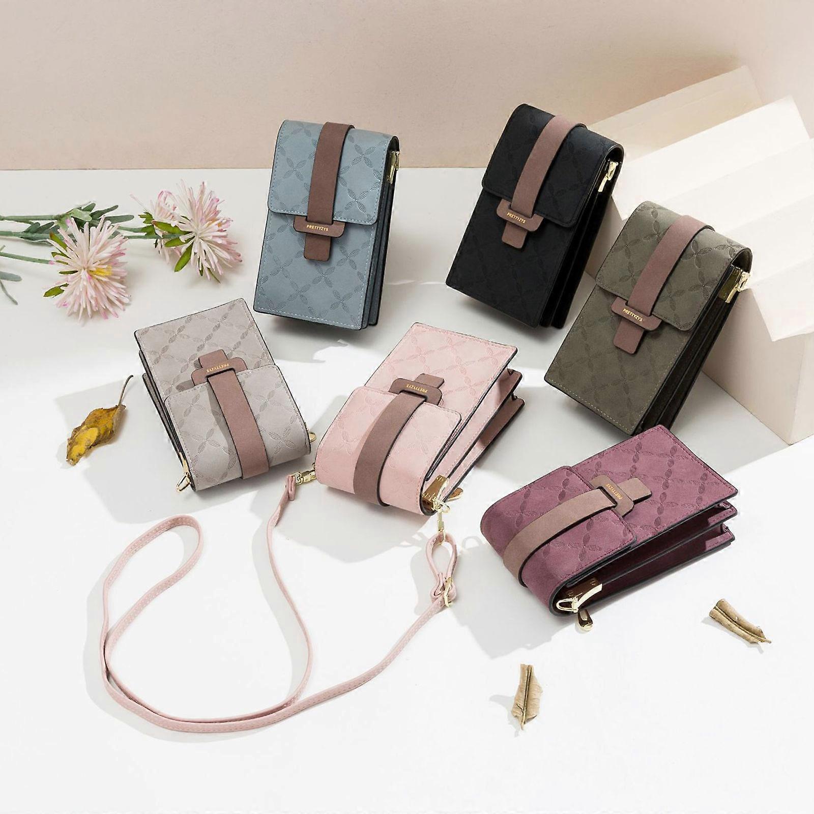 Women Ladies Mobile Phone Bag Crossbody Bag Mini Pouch Purse Wallet ...