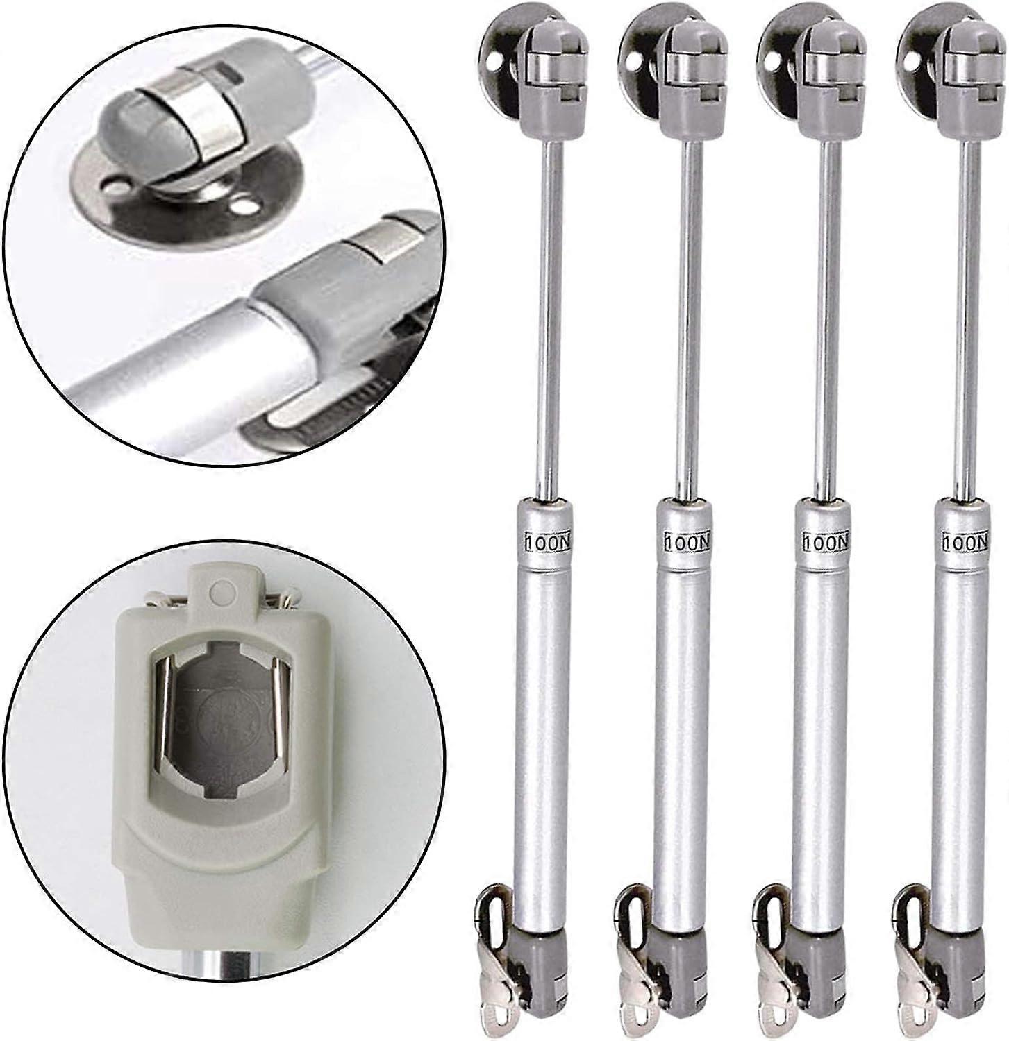 4 Pack Automatic Gas Struts for Kitchen Cabinet Lid Toy Box Hydraulic ...