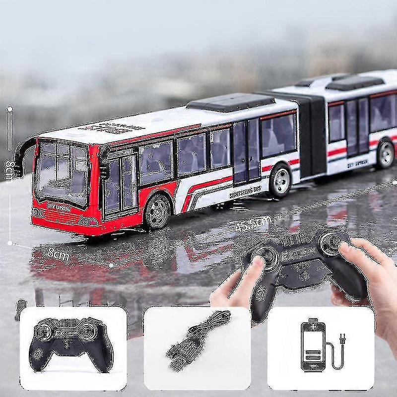 Jwl-wireless Remote Control Bus With Light Simulation Electric Large ...
