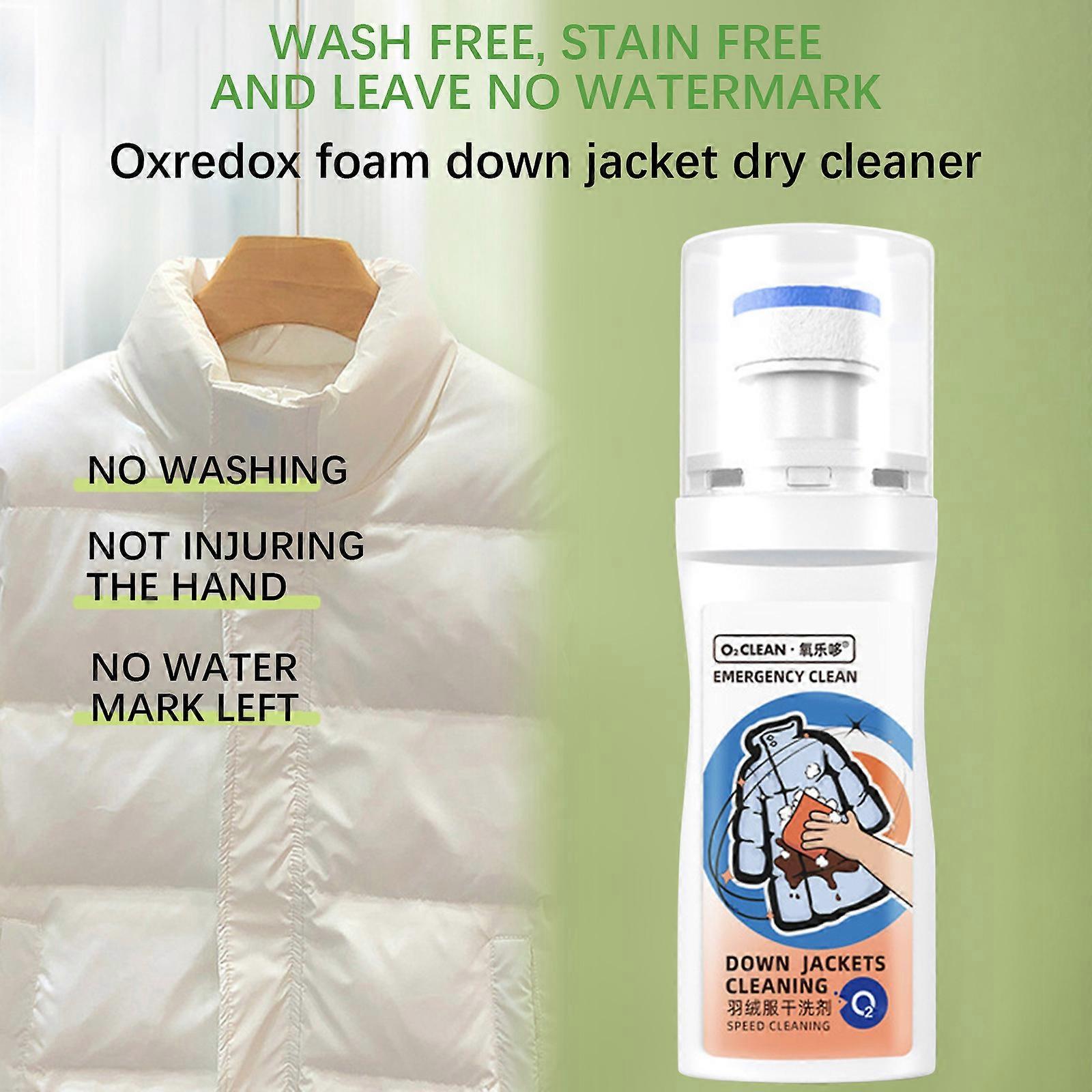 Down Jacket Dry Cleaner Foam Cleaning Detergent Stubborn Stain Clothes ...