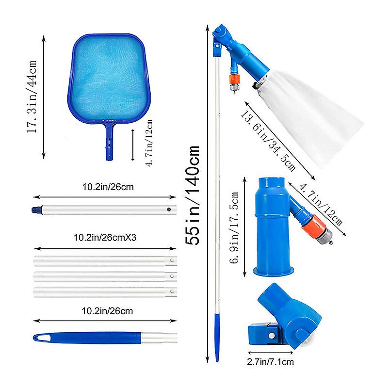 Outdoor Swimming Pool Bottom Cleaning Pool Filter Cleaning Skimmer Pool ...