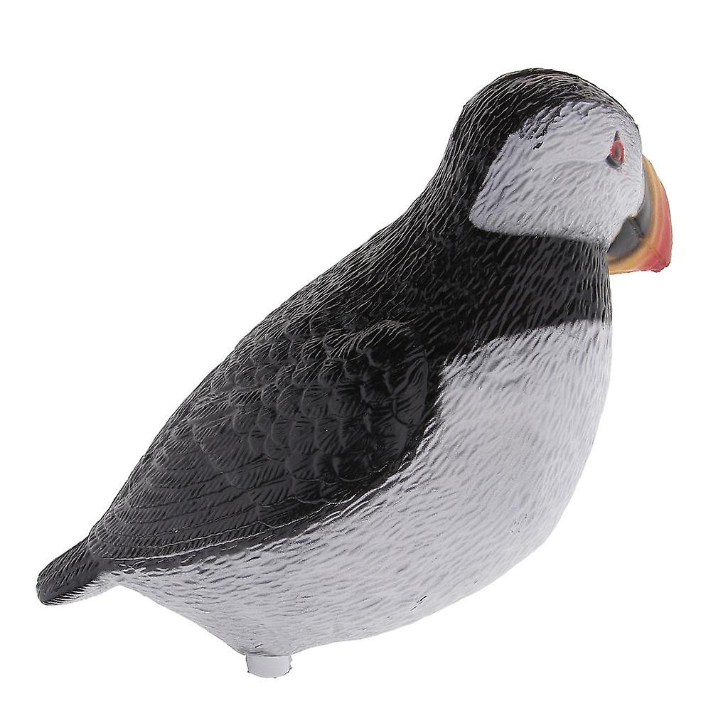 Plastic Puffin Birds Statue Garden Sculpture Indoor Outdoor Landscape ...