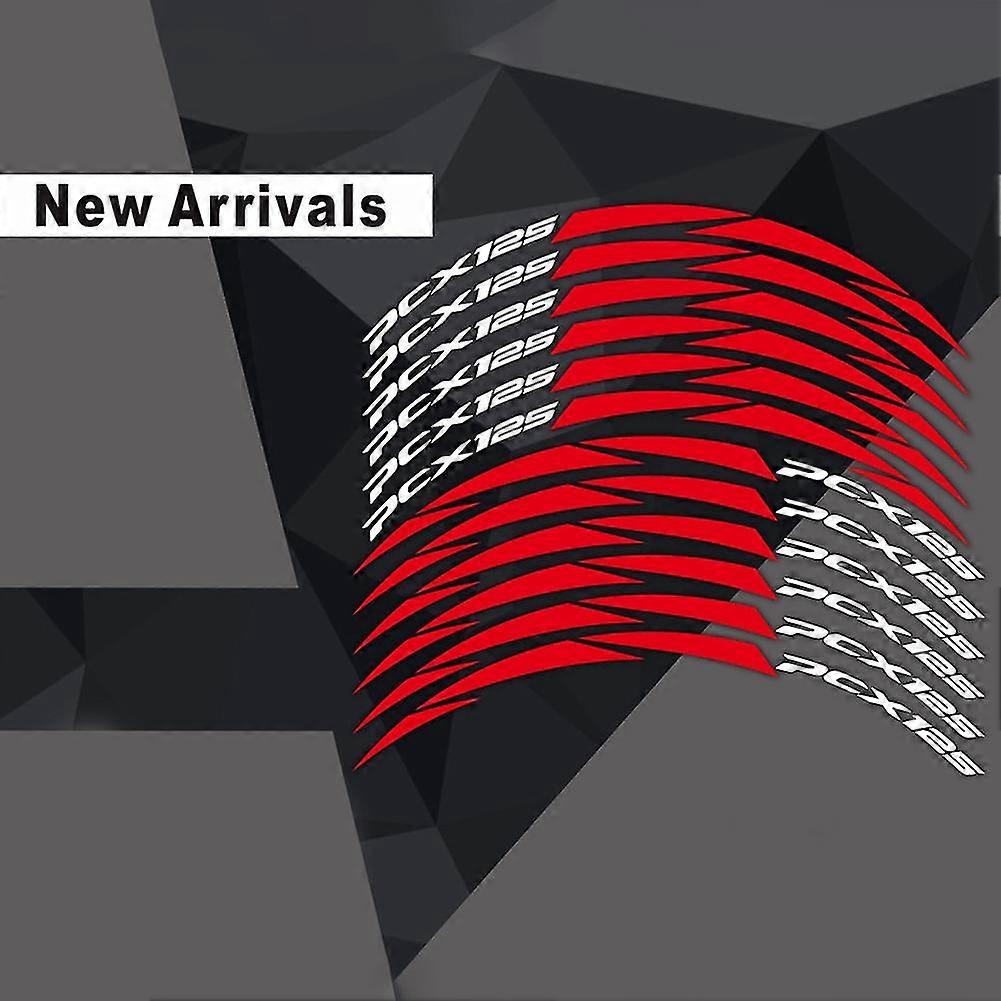 New Tire Modification Motorcycle Rim Stickers Reflective Stickers For ...