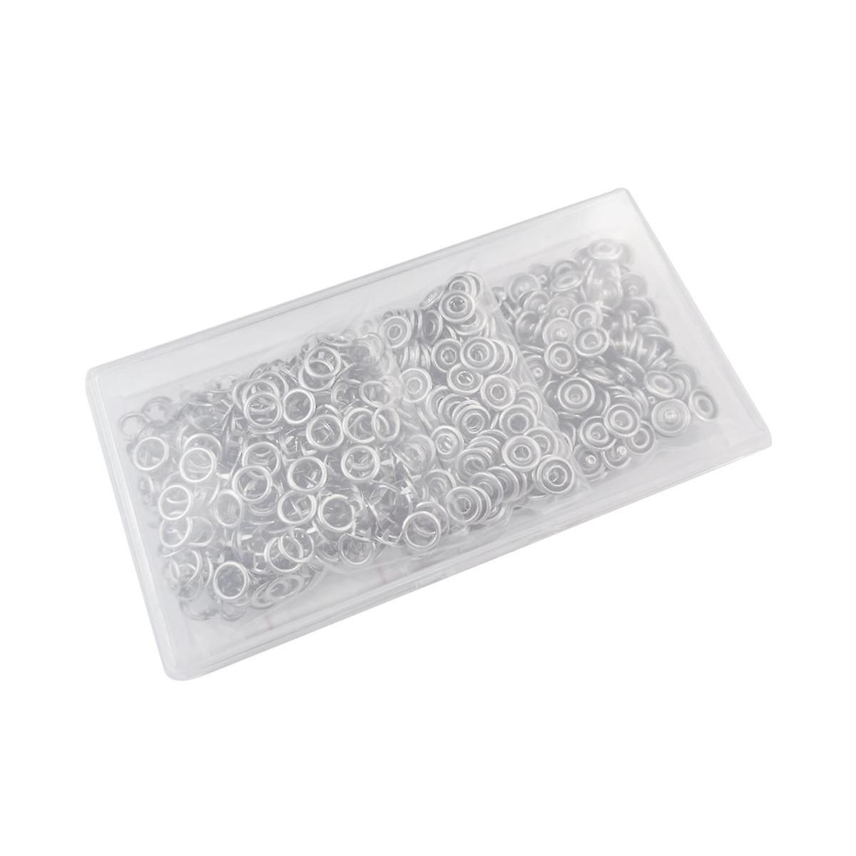 150 Sets Snap Button 9.5mm Metal Silver Snaps Buttons For Sewing And ...