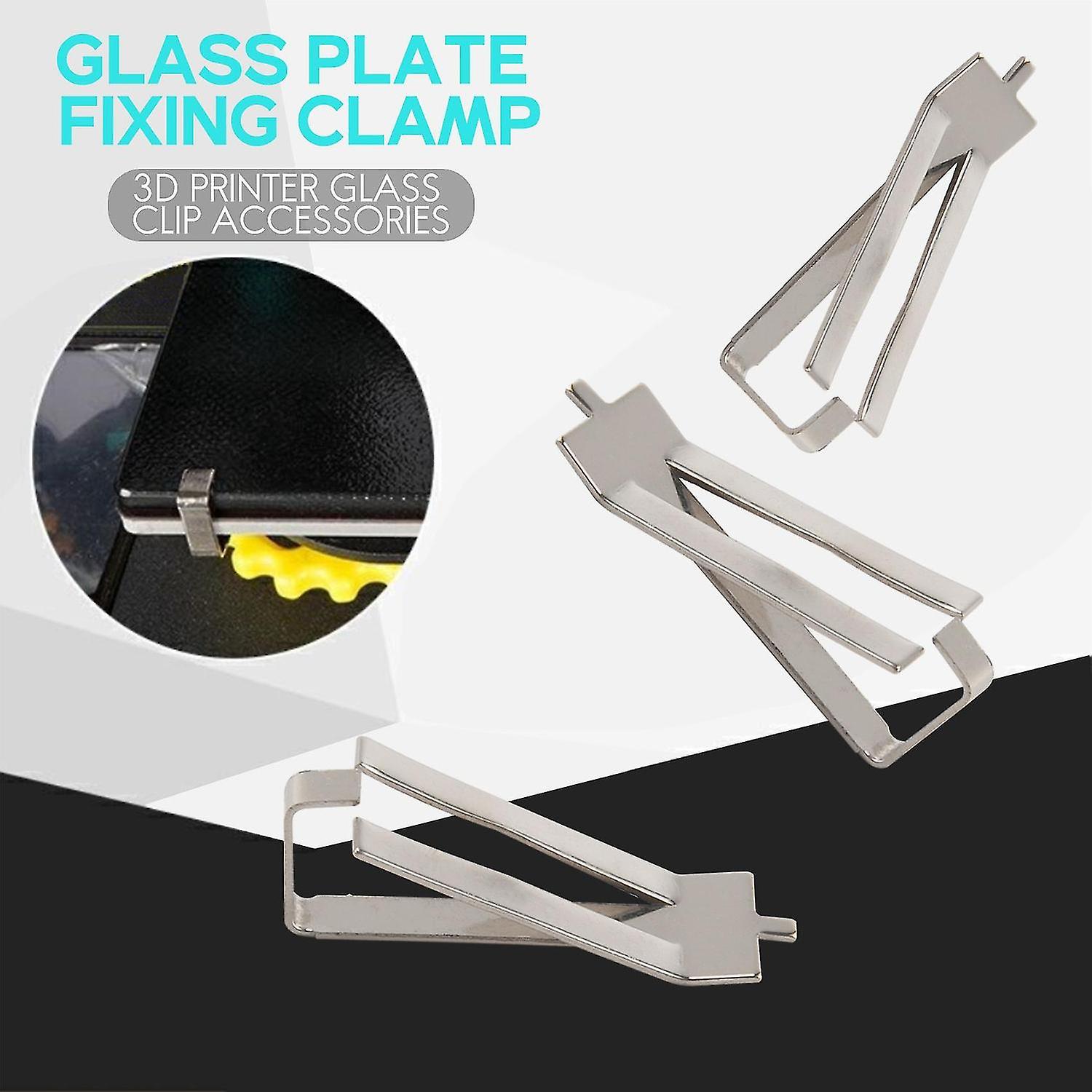 For 3 Glass Bed Turn Clips For 3 Pro, 3s, 5 Pro,-20 Pro,-10s Pro 3d ...