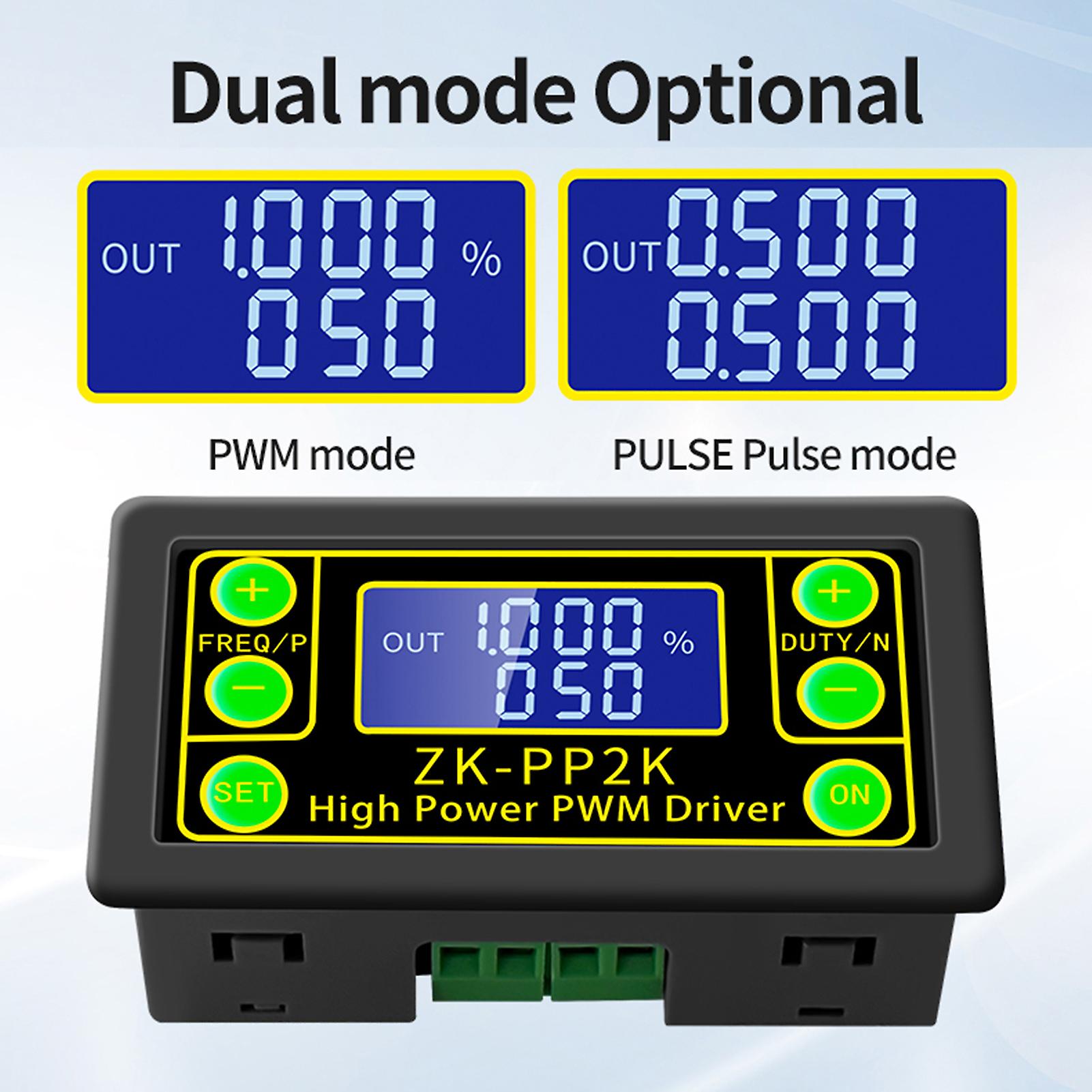 High-Power PWM Motor Speed Regulator with Dual Mode Selection Start ...