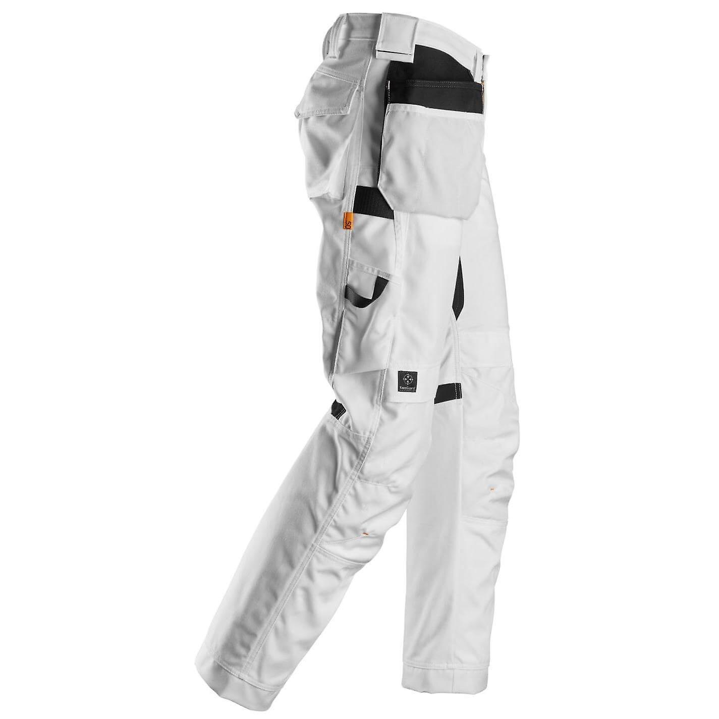 Snickers 6224 Allroundwork Canvas Stretch Work Trousers With Holster ...