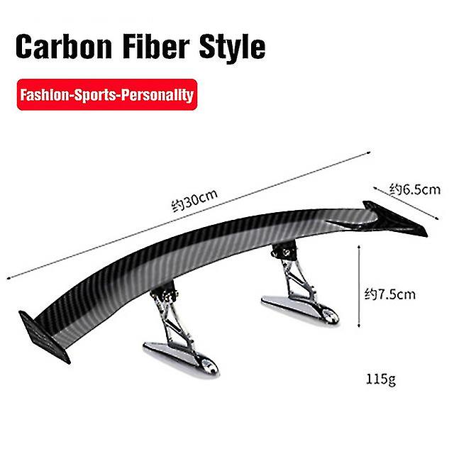Fashion Universal Car Modified Rear Wing Carbon Fiber Painted Car Rear ...