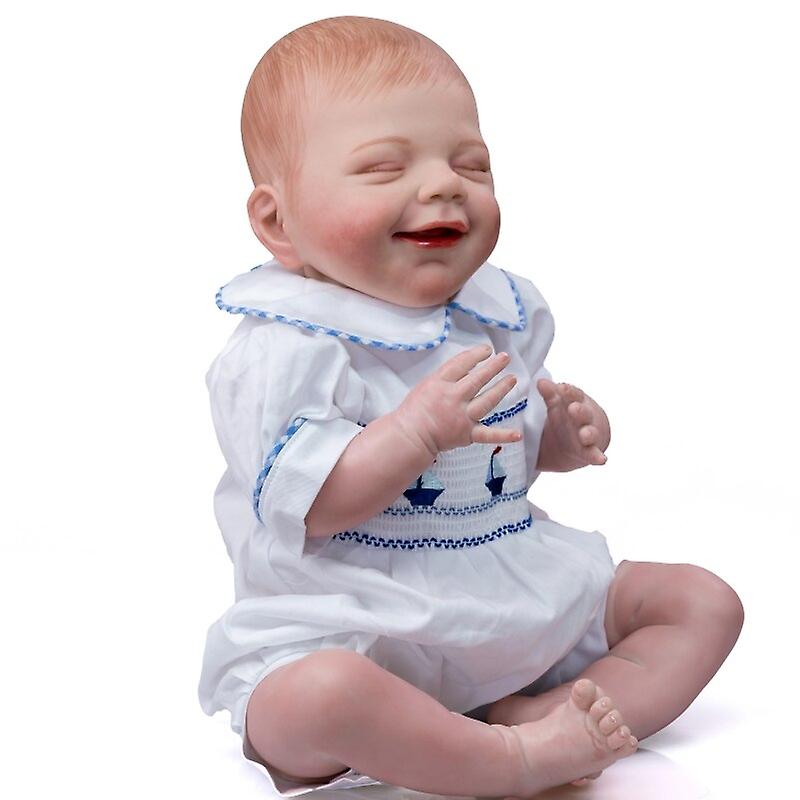 Rebirth doll 53cm reborn baby doll april sleeping lifelike size soft ...