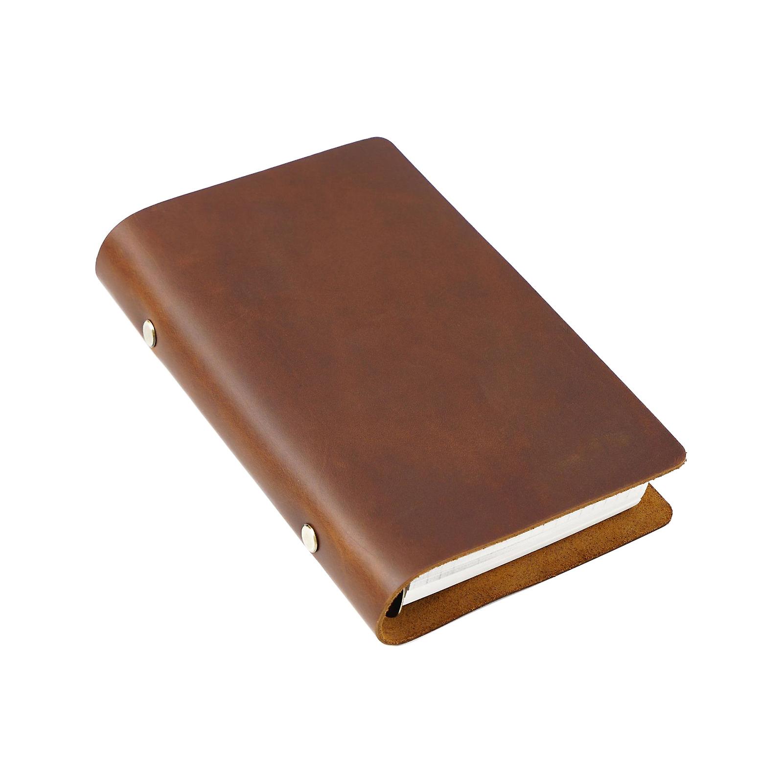 A5/A6/A7 Binder Notepad Loose-leaf Leather Notebook Lined for Travel ...