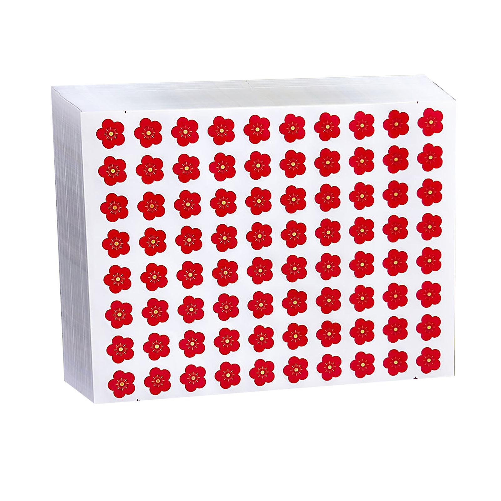 800pcs Reward Stickers Little Red Flowers Reward Stickers Students Self ...