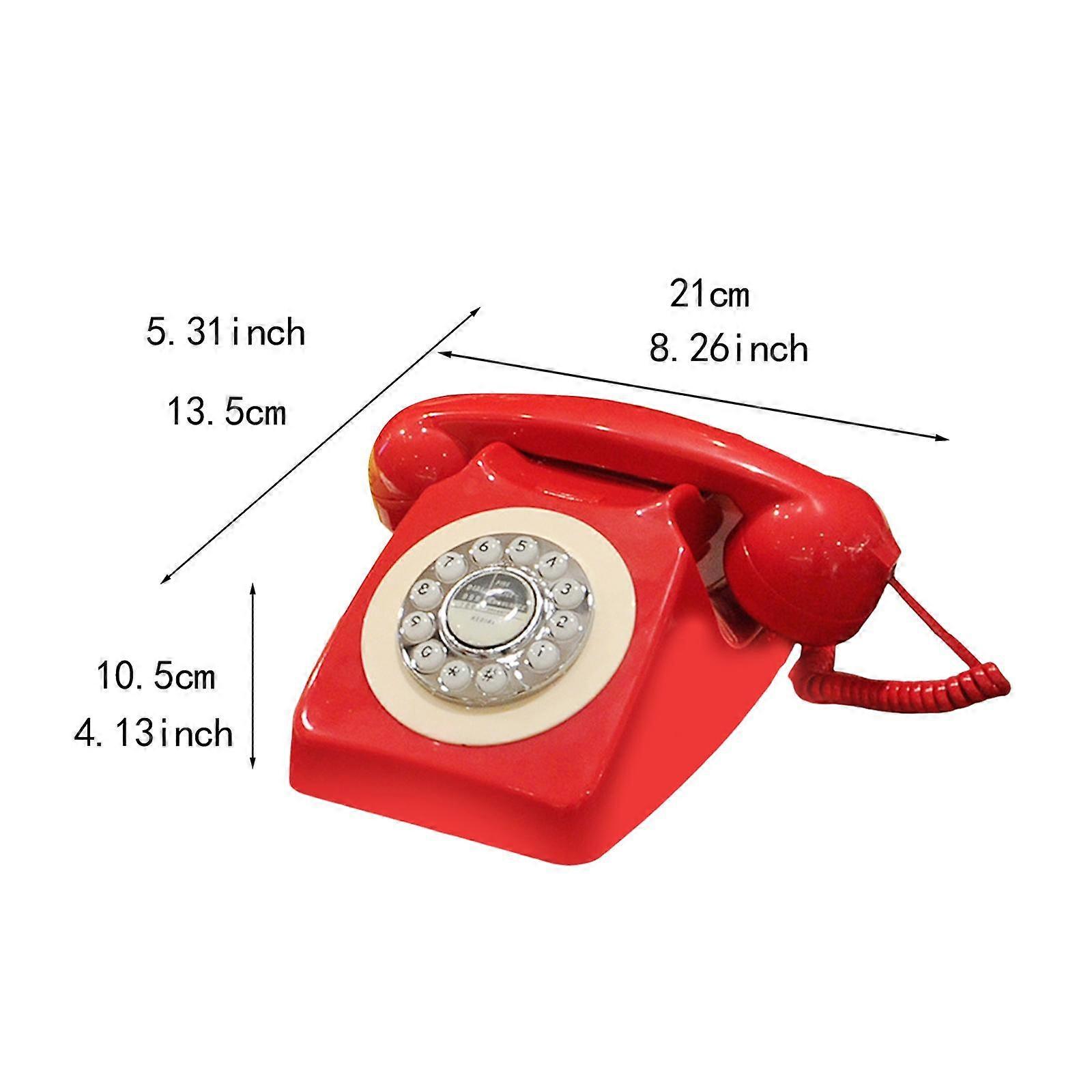 Rotary Dial Landline Phone Dining Room Living Room Corded Landline ...