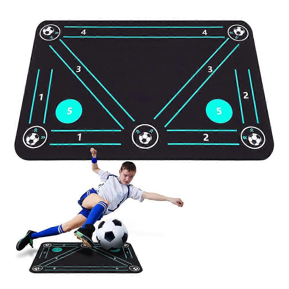 Football Kick Trainer, Soccer Footwork Training Mat, Posture Assistance ...