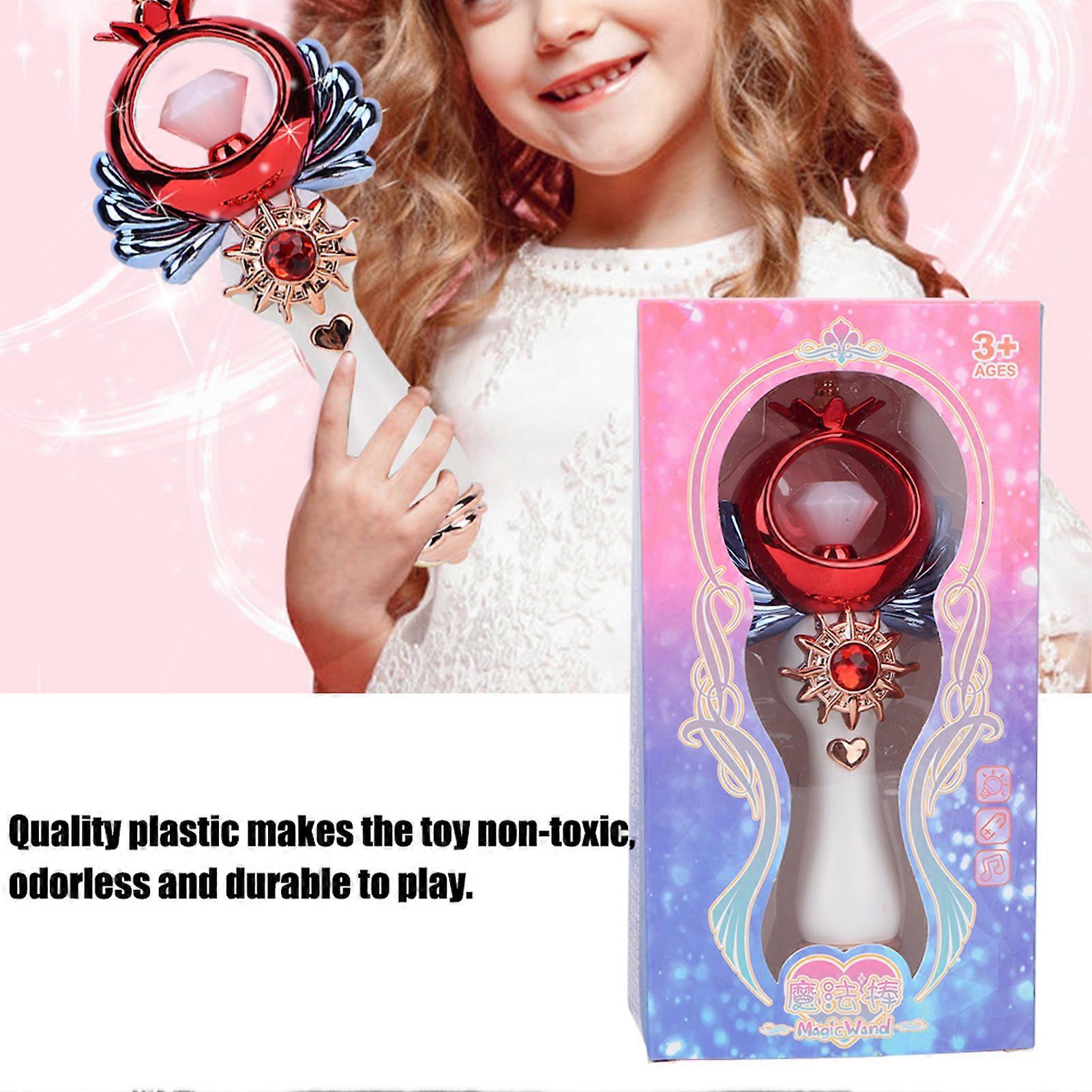Sweet Princess Wand Fairy Electric Magic Music Light Stick Flashing ...