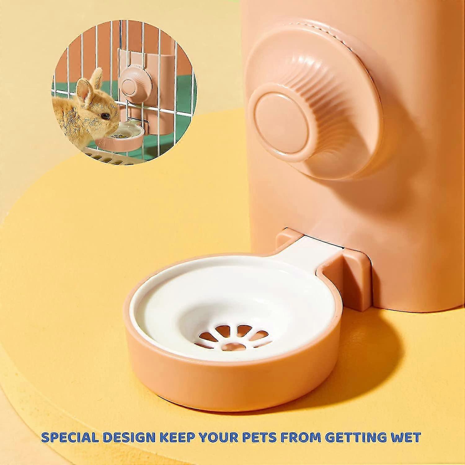 Rabbit Water Bottle, 600ml Hanging Automatic Water Dispenser By Gravity ...