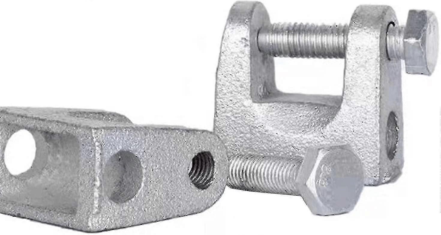 4 Pieces Beam Clamp, Galvanized Steel Support Clamps, Beam Clamp, Kck ...