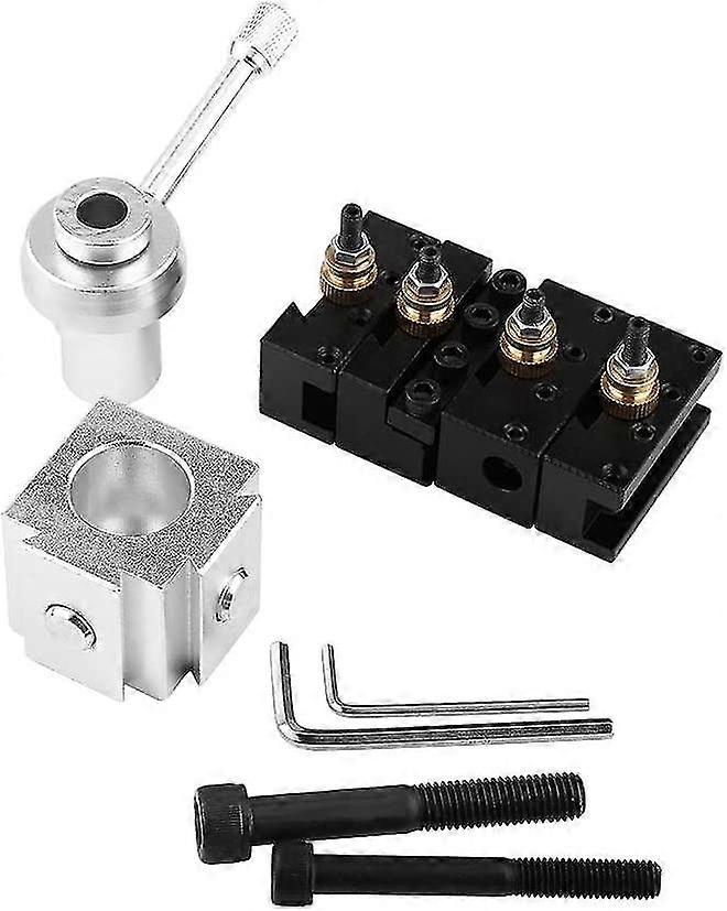 Turning Tool Quick Change Steel Lathe Tool Holder For Lathes, Drills ...